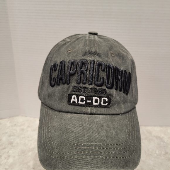 Accessories | Capricorn Washed Retro Baseball Cap | Poshmark